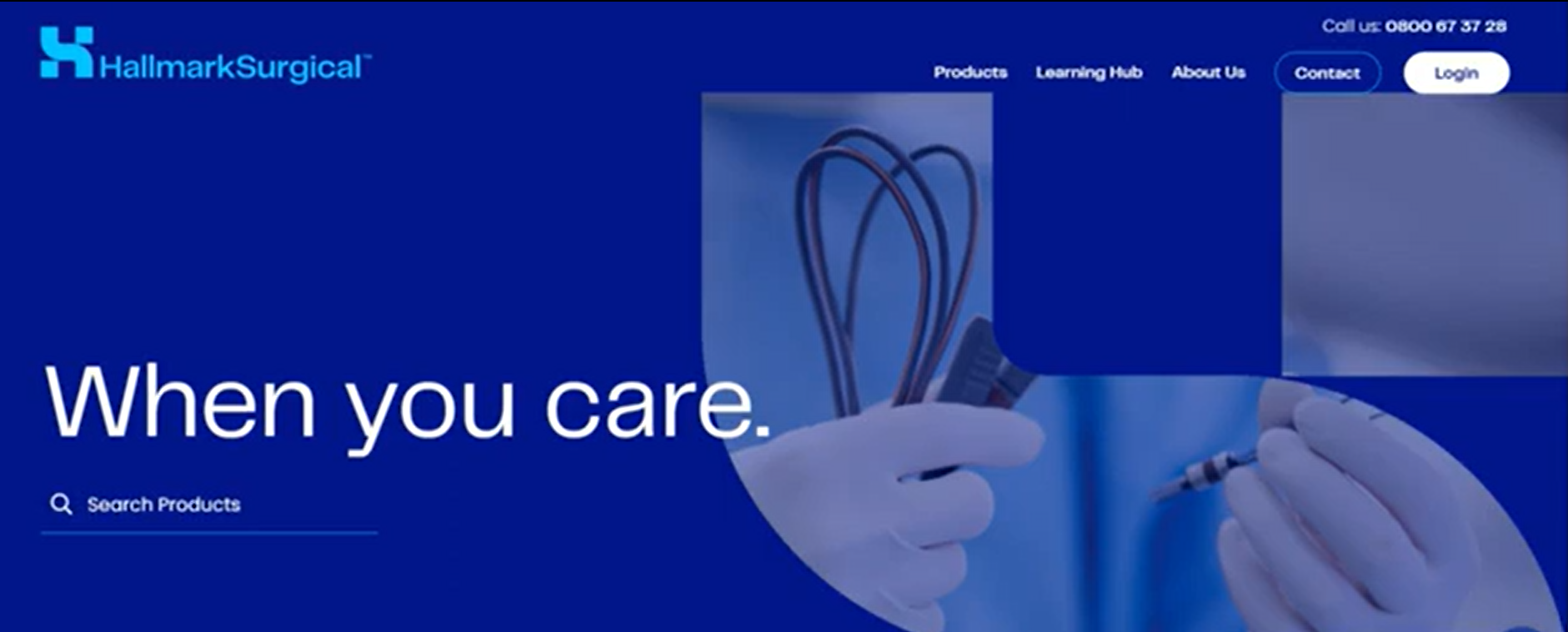 How to create an account on our website - Hallmark Surgical