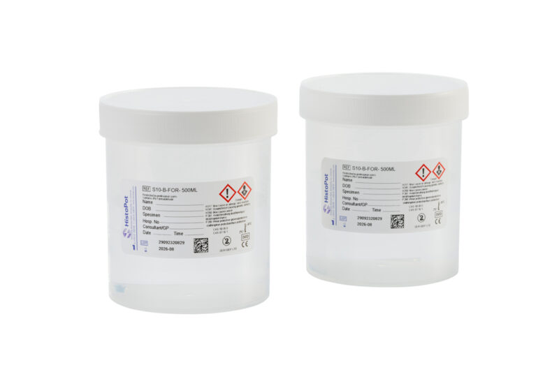 HistoPot Pre-Filled Formalin Container - Hallmark Surgical